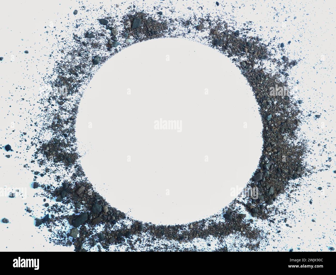 Snow white sand pebbles hi-res stock photography and images - Alamy