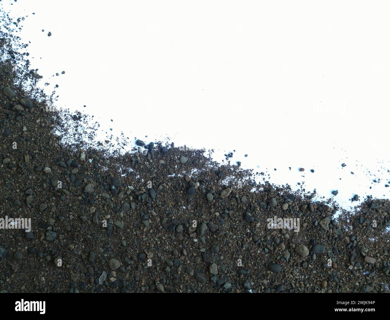Fine sandy rock grain grain background. Abstract illustration Stock ...