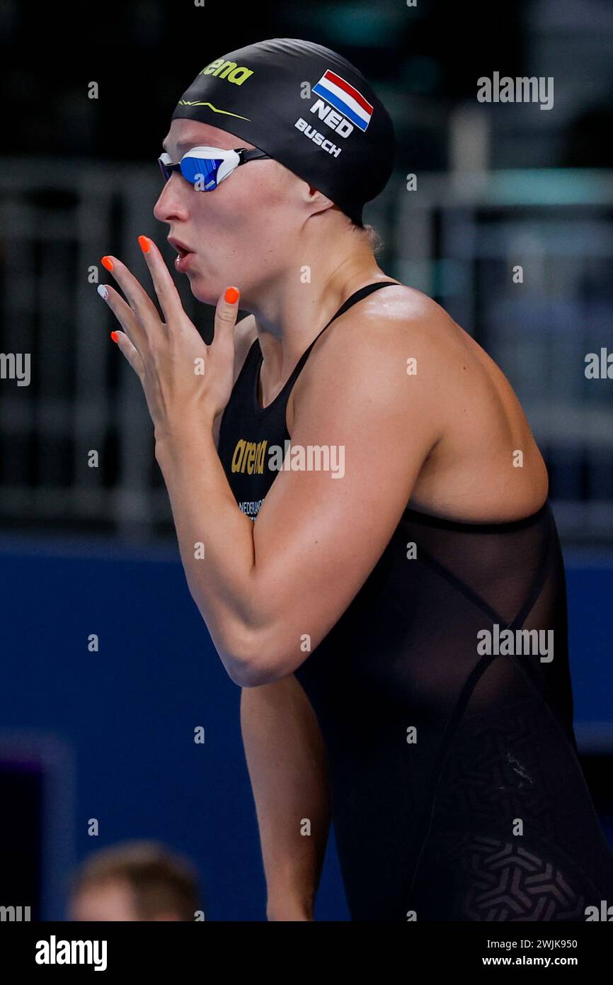 Doha, Qatar. 16th Feb, 2024. DOHA, QATAR - FEBRUARY 16: Kim Busch of ...