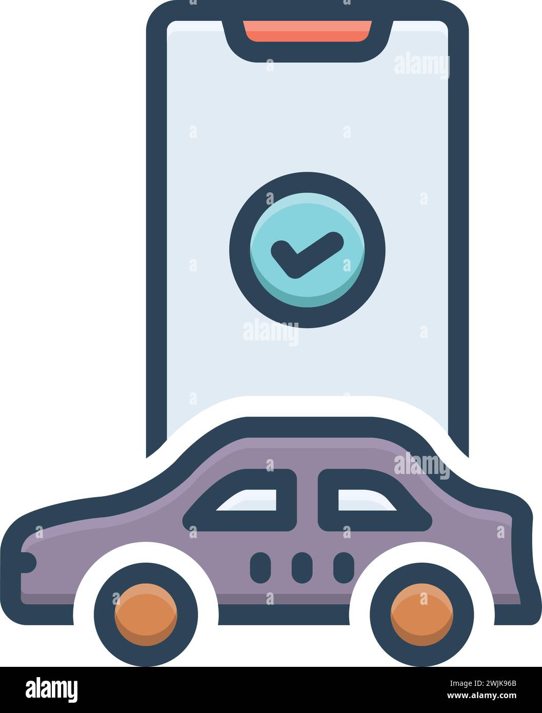 Bookings icon Stock Vector Images - Alamy