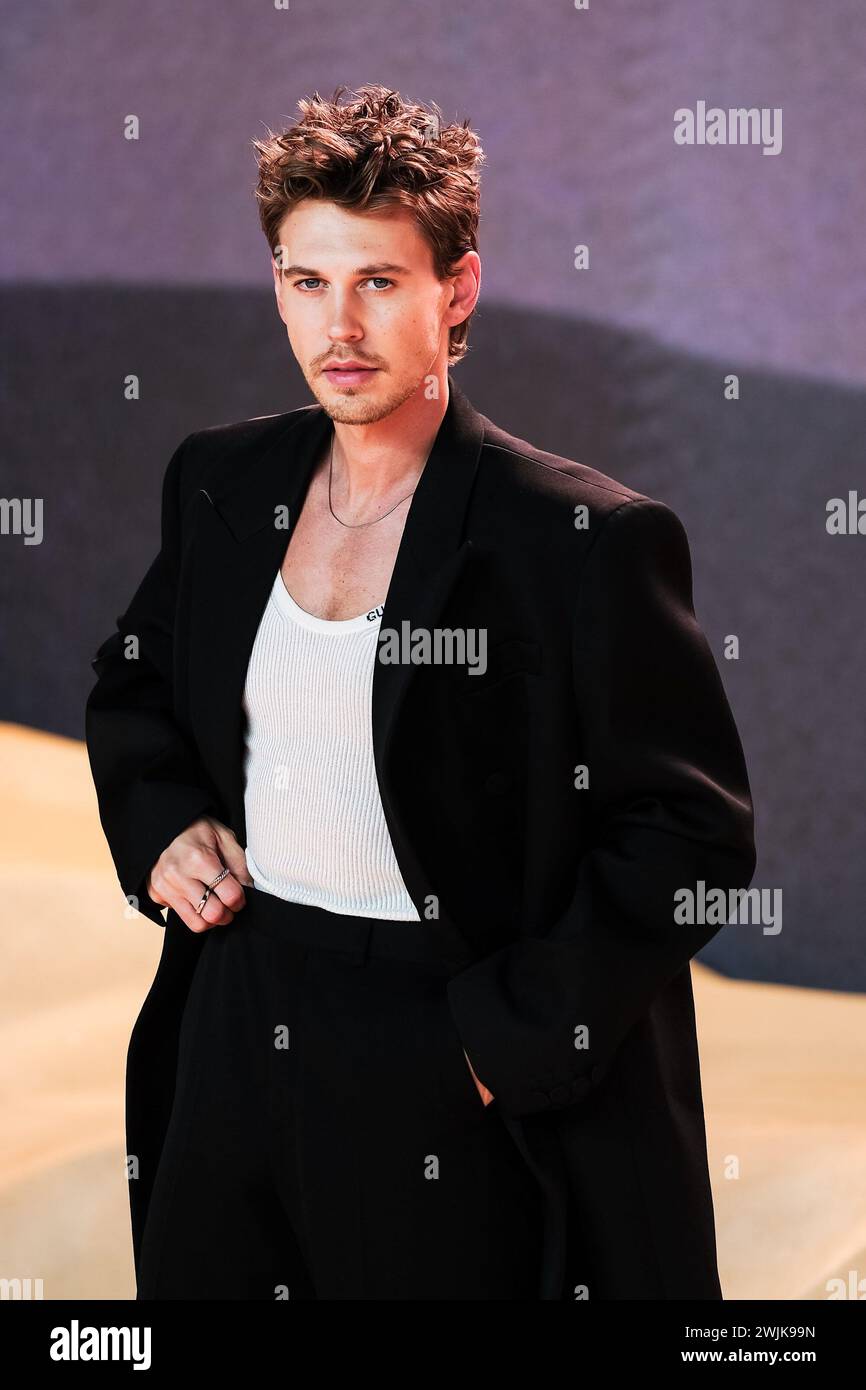 Leicester Square, London, UK. 15th Feb, 2024. Austin Butler ...
