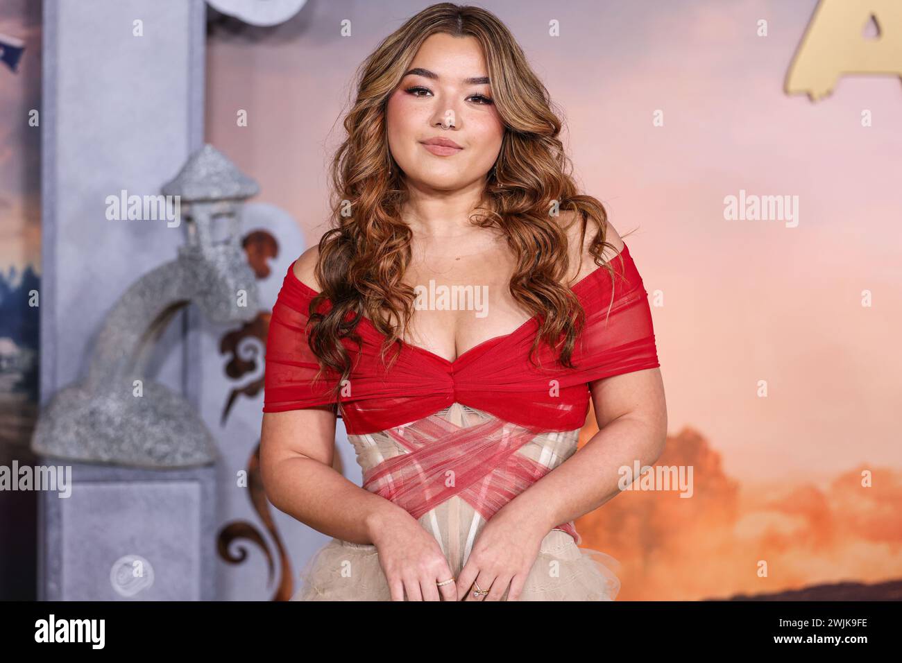 HOLLYWOOD, LOS ANGELES, CALIFORNIA, USA - FEBRUARY 15: Elizabeth Yu ...