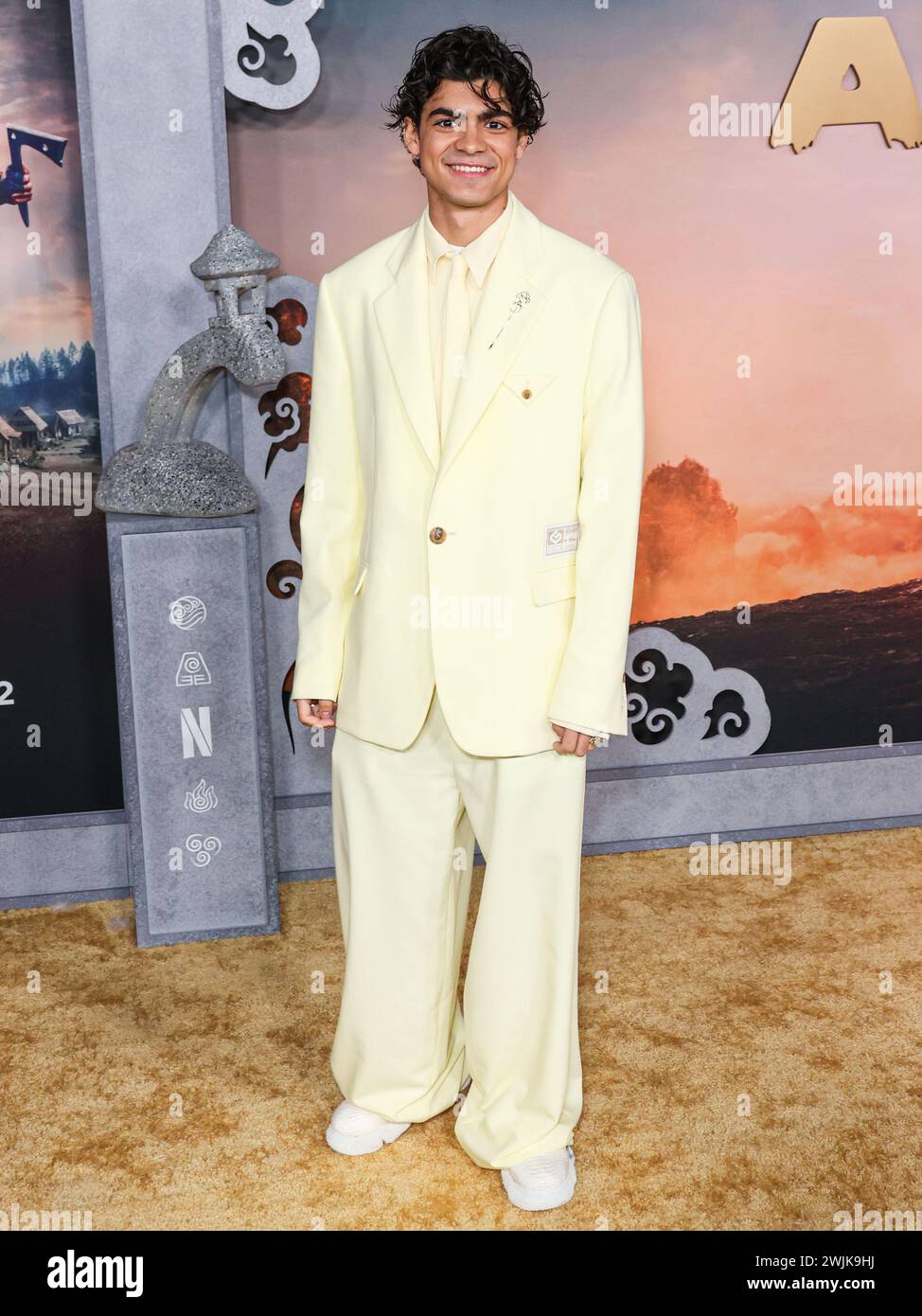 HOLLYWOOD, LOS ANGELES, CALIFORNIA, USA - FEBRUARY 15: Inaki Godoy ...