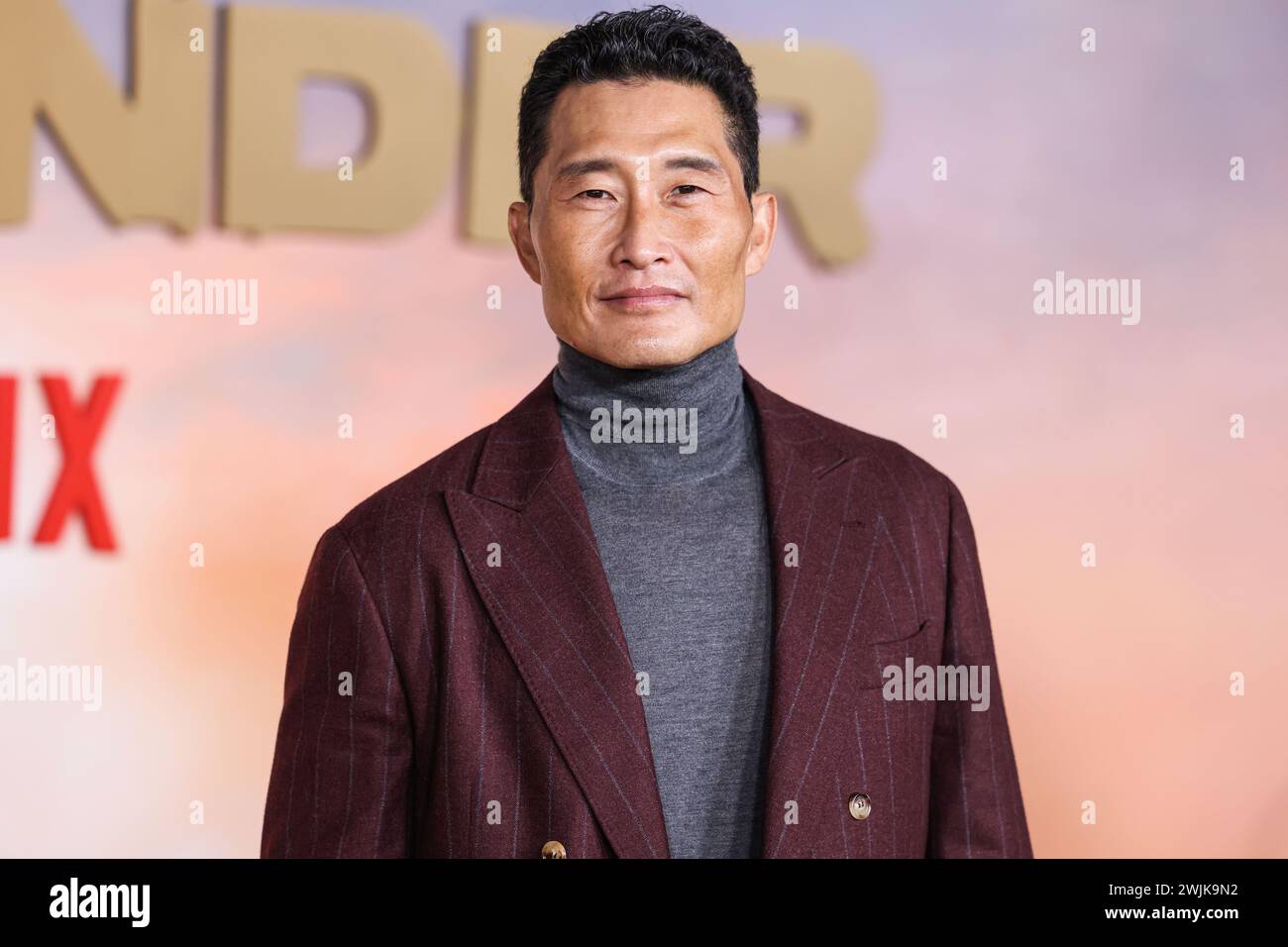 Daniel dae kim family hi-res stock photography and images - Alamy