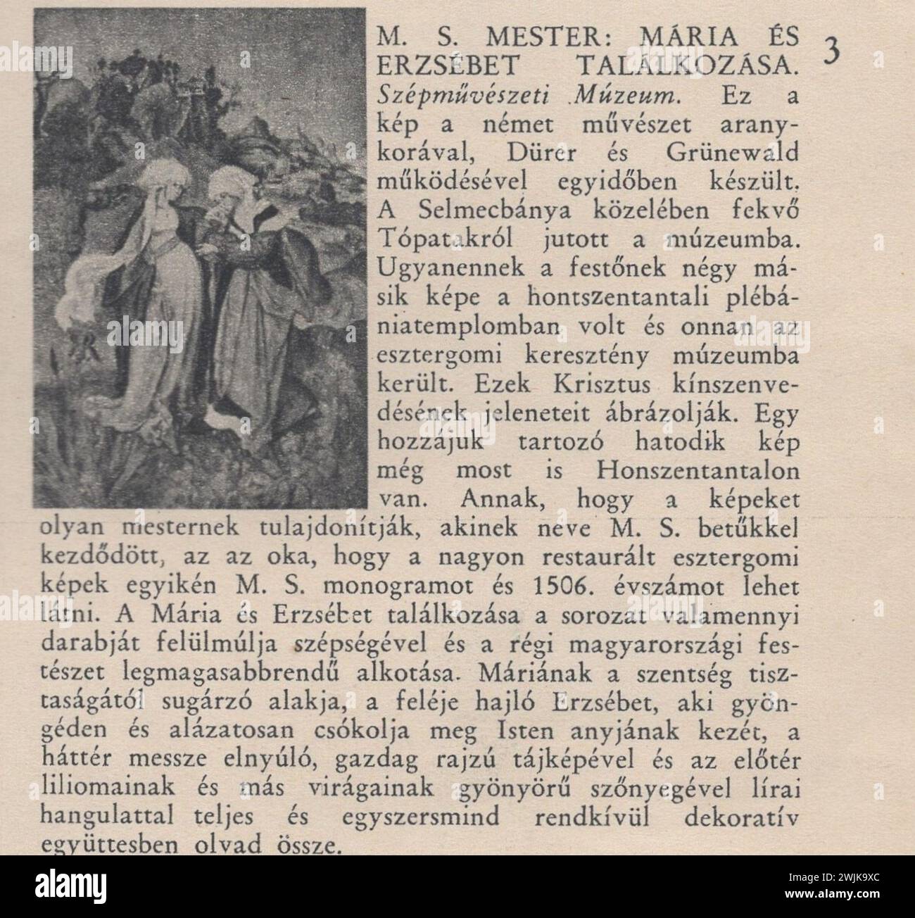 M s hungarian old master hi-res stock photography and images - Alamy