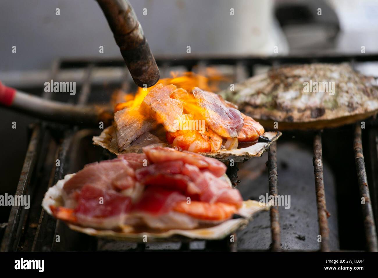 Sea shells stall hi-res stock photography and images - Alamy
