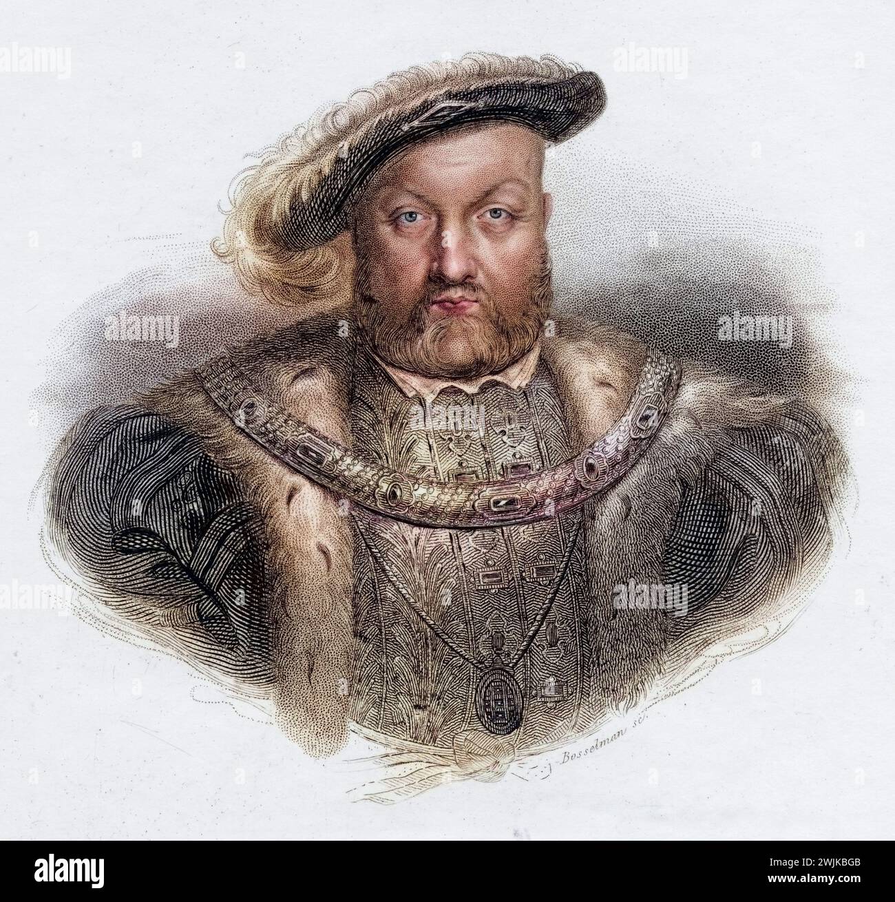 Whitehall drawing of of king henry viii hi-res stock photography and ...