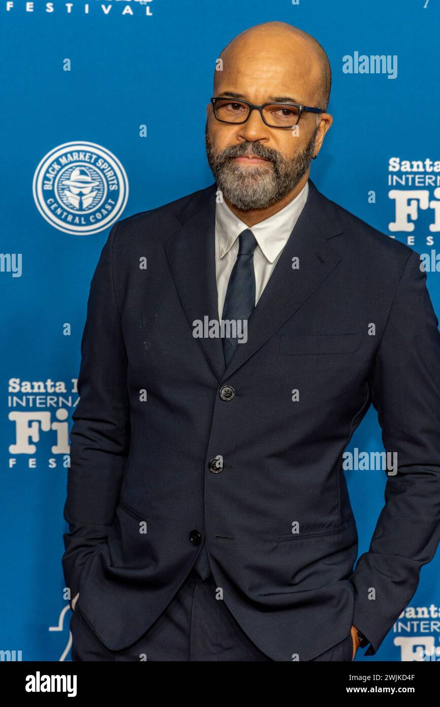 Santa Barbara, USA. 15th Feb, 2024. Jeffrey Wright arrives at the 39th ...