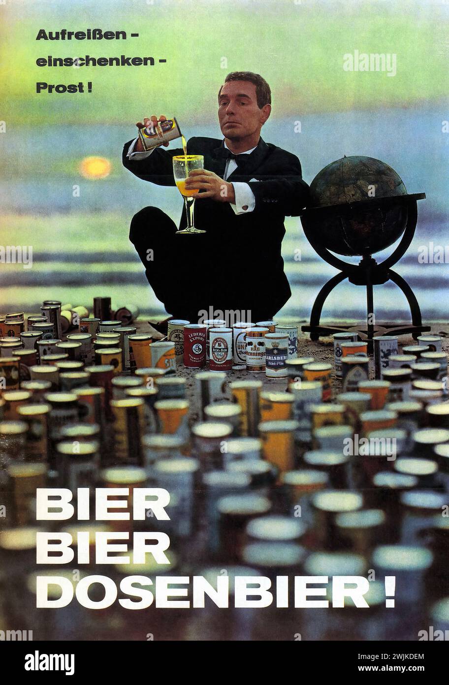 1960s beer cans hi-res stock photography and images - Alamy