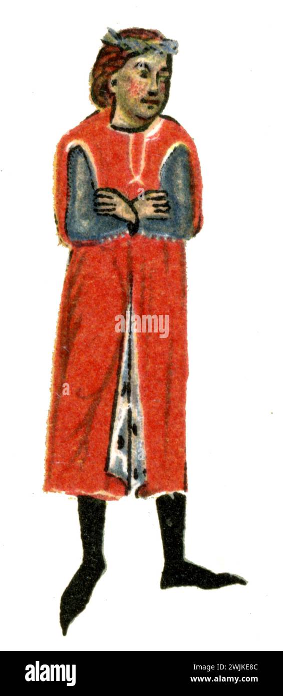 Medieval troubadours: Noble man , (literary history book, 1900 ...