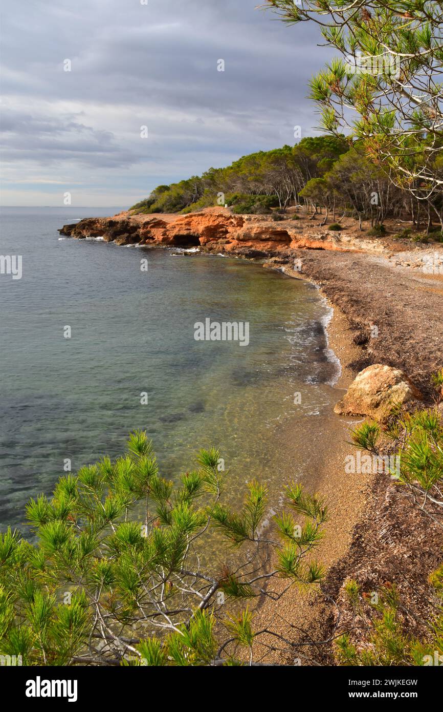 Gran Recorrido GR 92, Costa Dorado, Spain Stock Photo - Alamy