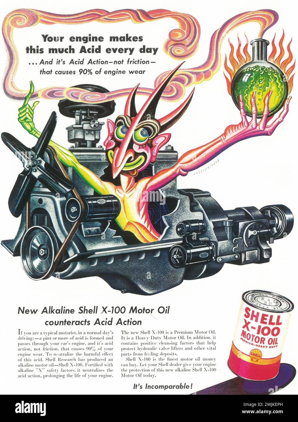 Shell oil advertising hi-res stock photography and images - Alamy