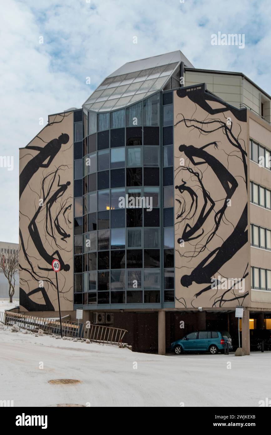 Mural de la mano hi-res stock photography and images - Alamy