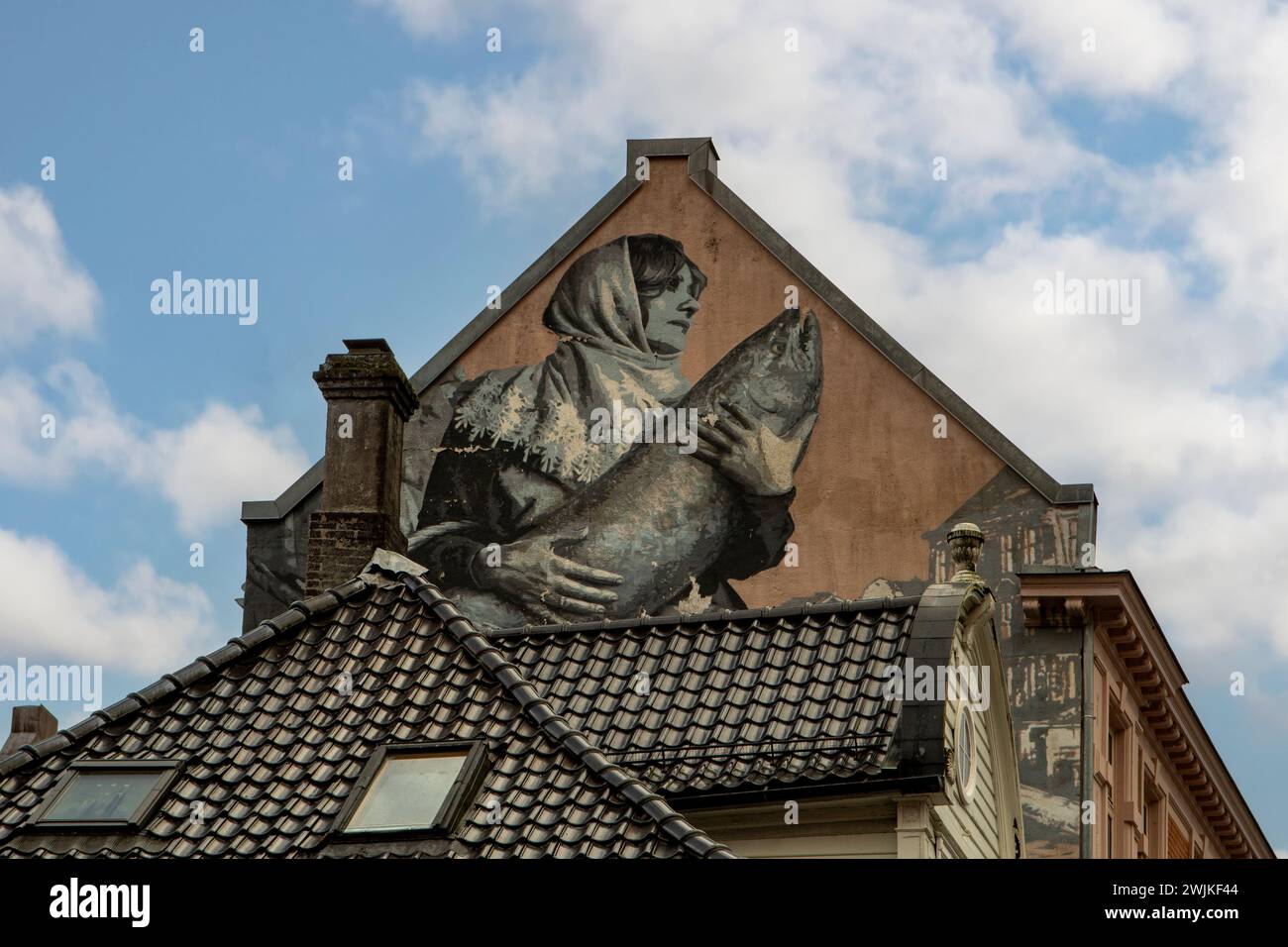 Street Art, Bergen, Norway Stock Photo - Alamy
