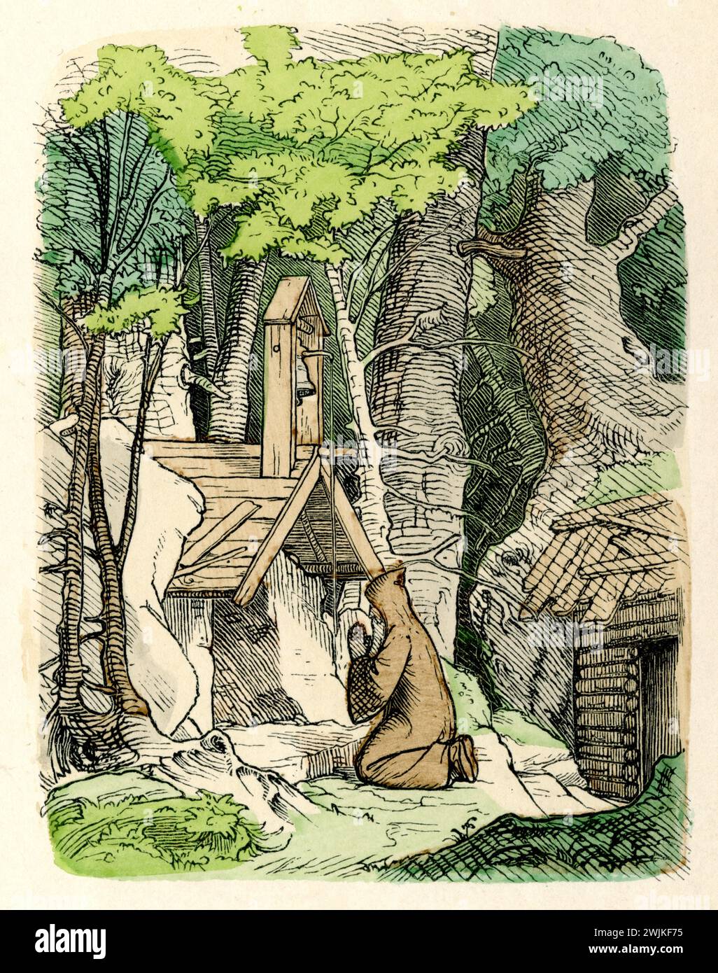 Praying hermit hi-res stock photography and images - Alamy