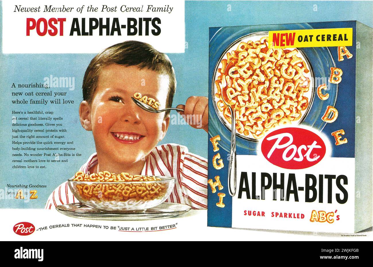 Vintage ads children hi-res stock photography and images - Alamy