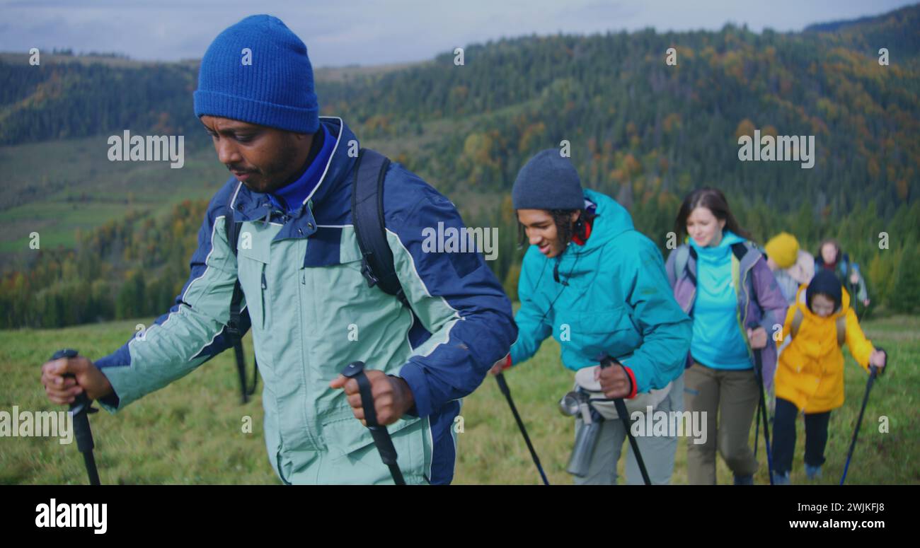 Tracking shot beautiful hiking trail hi-res stock photography and ...