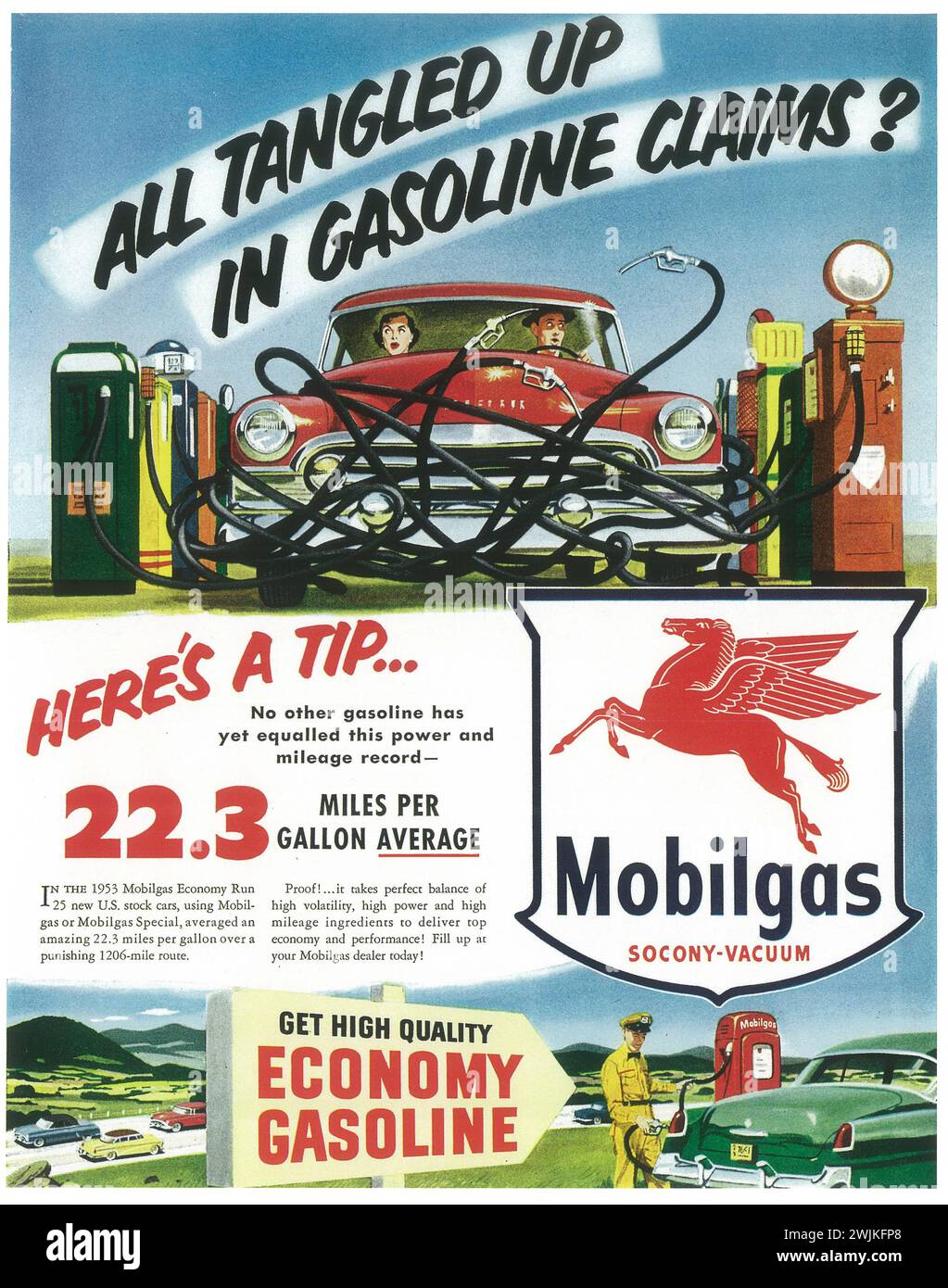 Mobilgas archive hi-res stock photography and images - Alamy