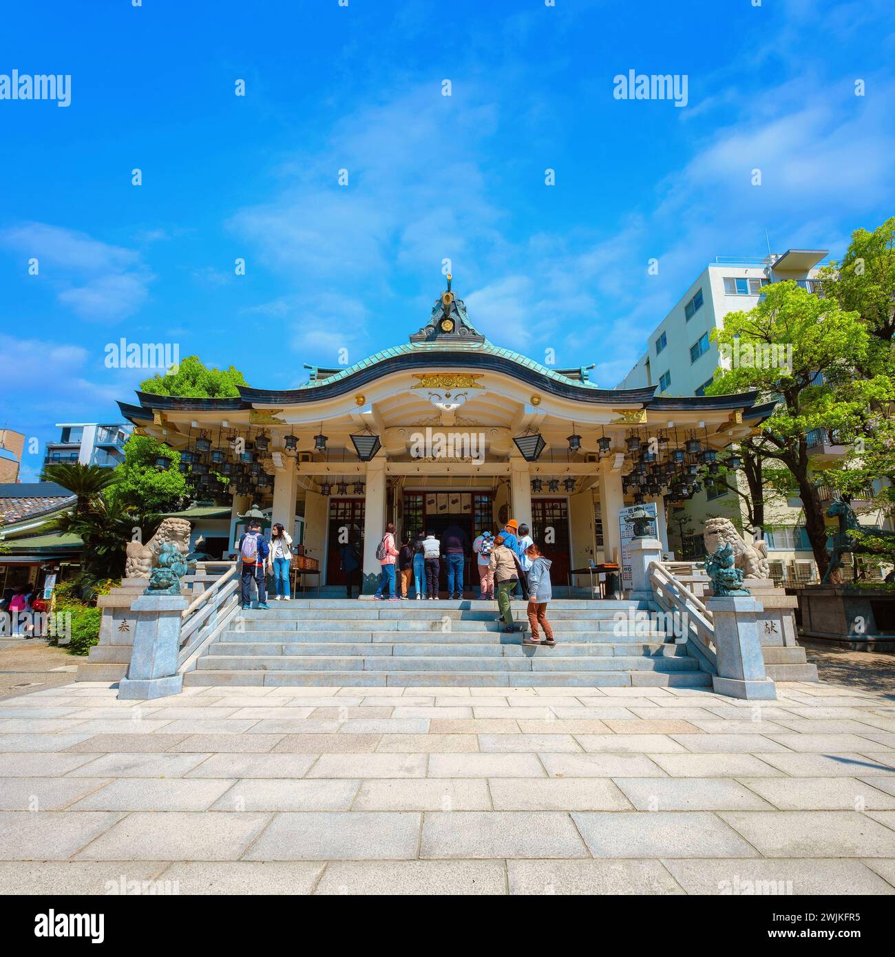 Namba Yasaka-jinja one of Osaka’s most distinctive places of worship ...