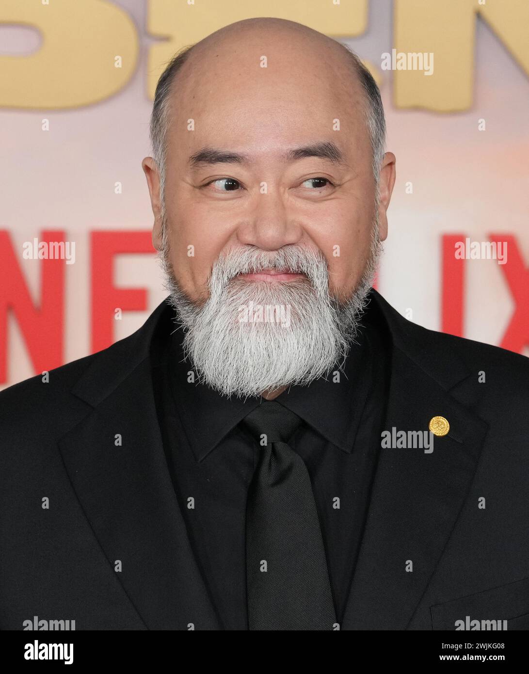 Los Angeles, USA. 15th Feb, 2024. Paul Sun-Hyung Lee arrives at the Netflix's AVATAR: THE LAST ...