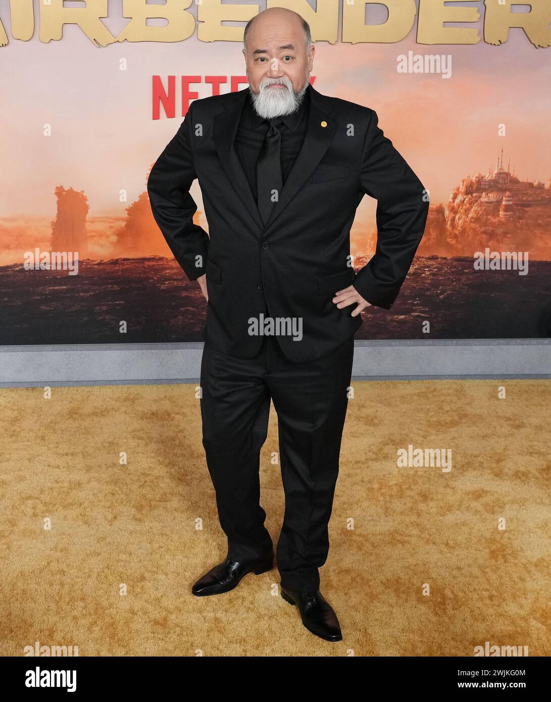 Los Angeles, USA. 15th Feb, 2024. Paul Sun-Hyung Lee arrives at the Netflix's AVATAR: THE LAST ...