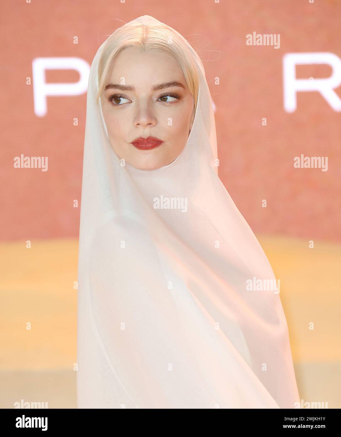 Feb 15, 2024 - London, England, UK - Anya Taylor-Joy attends the World ...