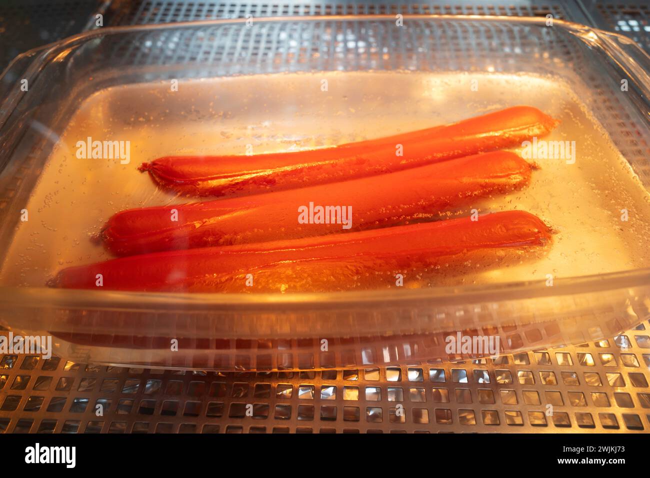 Saveloy sausage hi-res stock photography and images - Alamy