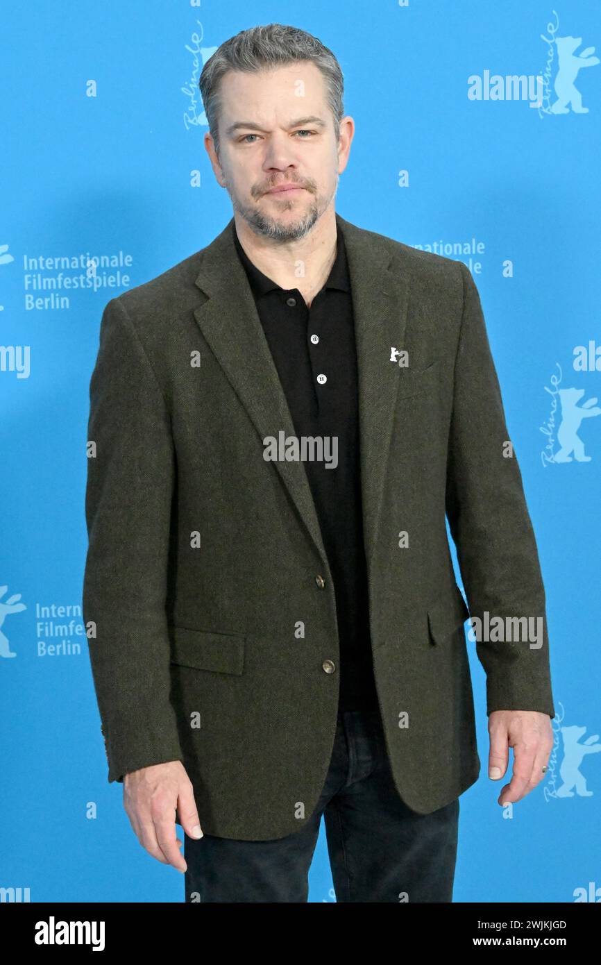 Matt Damon attends the photocall for "Small Things Like These" during ...