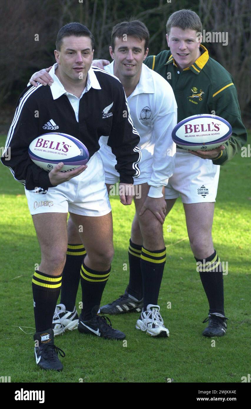 MELROSE MILLENNIUM SEVENS LAUNCH AT PRESTONFIELD HOUSE, EDINBURGH TODAY ...