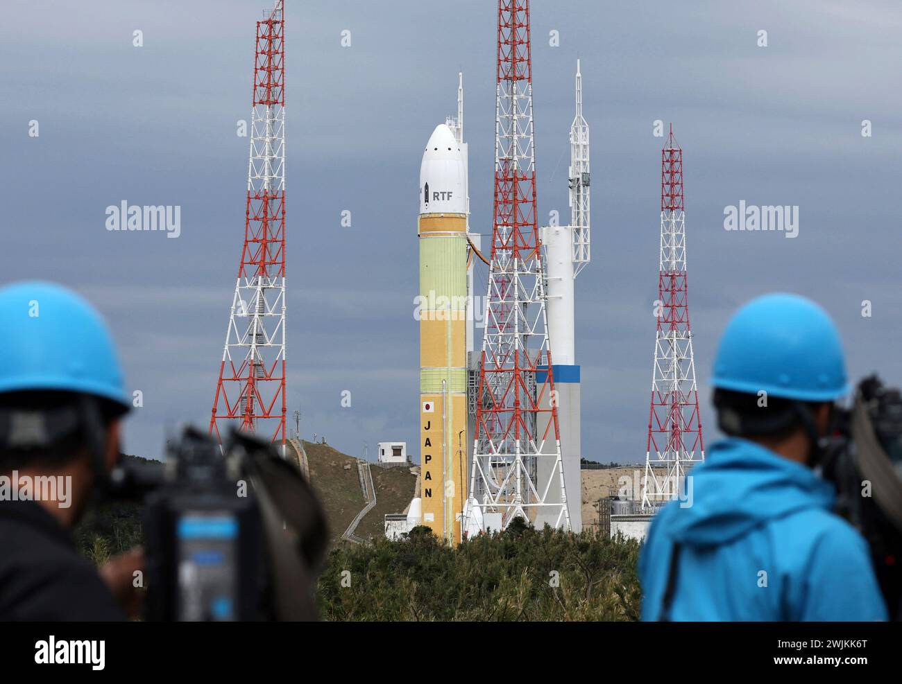 Japan Aerospace Exploration Agency (JAXA) transports the H3 rocket to ...