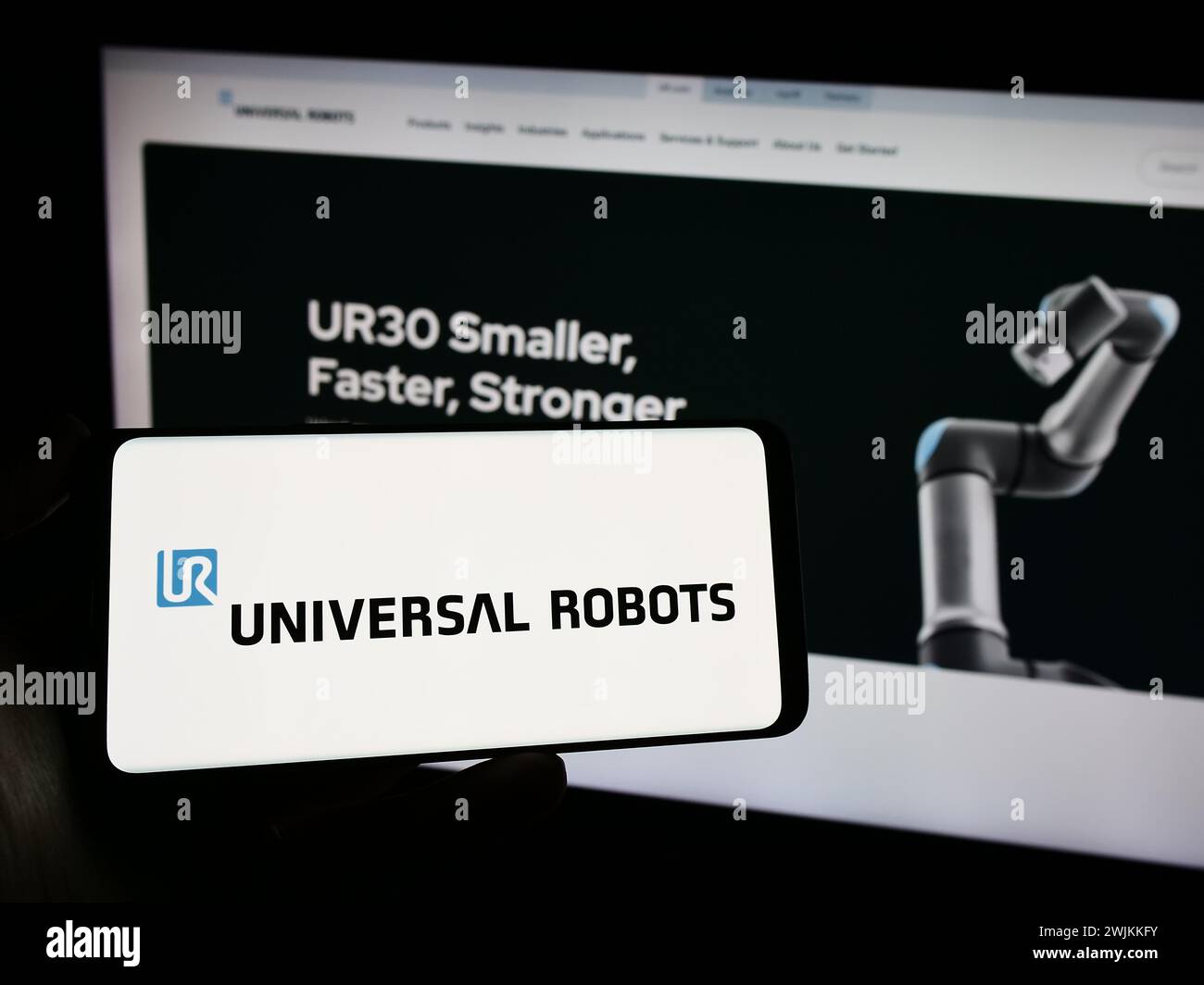 Universal robots logo hi-res stock photography and images - Alamy