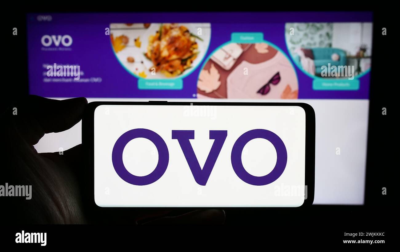 Ovo technology logo hi-res stock photography and images - Alamy