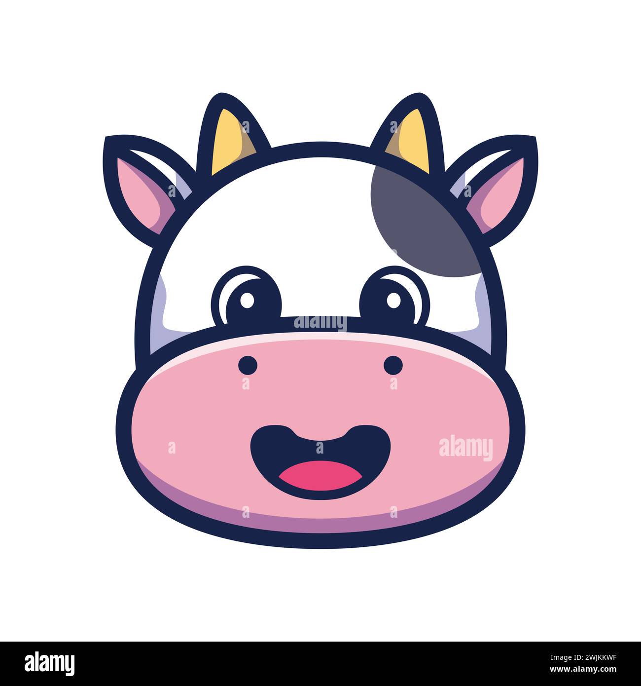 Moo logo Stock Vector Images - Alamy