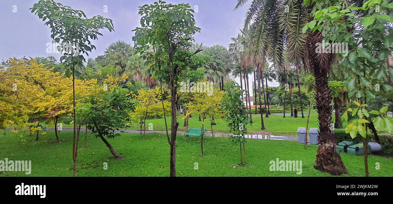 Wachirabenchathat park hi-res stock photography and images - Alamy