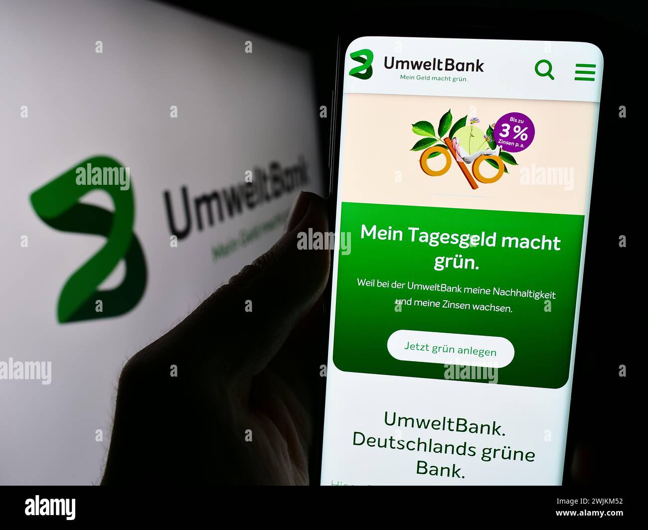 Umweltbank logo hi-res stock photography and images - Alamy