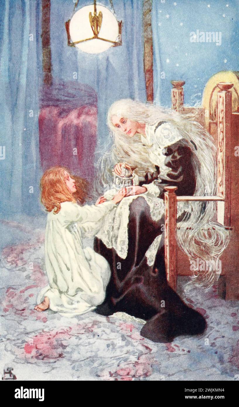 IRENE AND THE OLD LADY from the book ' The Princess and the goblin ' by ...