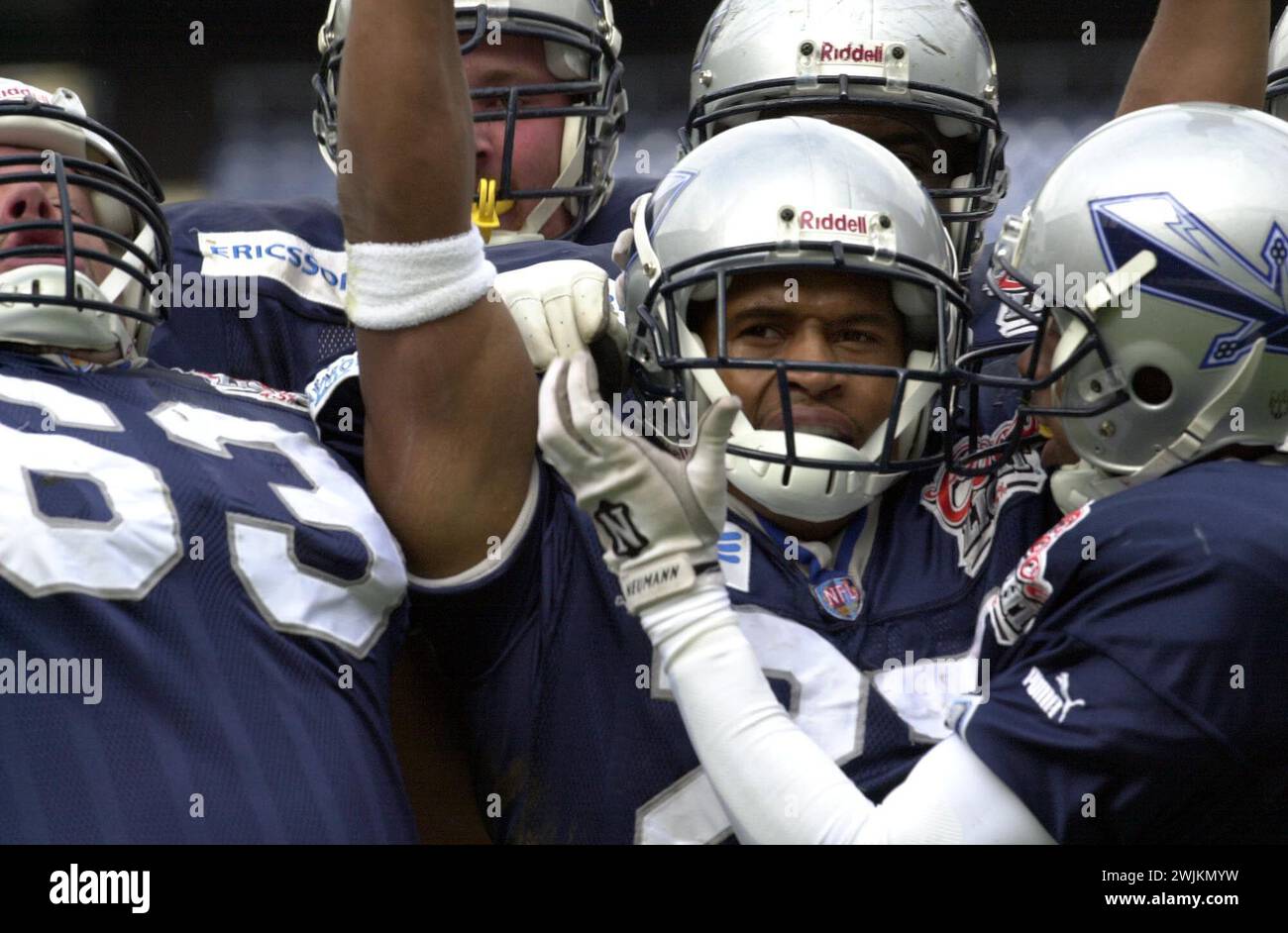 SCOTTISH CLAYMORES V AMSTERDAM ADMIRALS, MURRAYFIELD, 16/4/00 ...