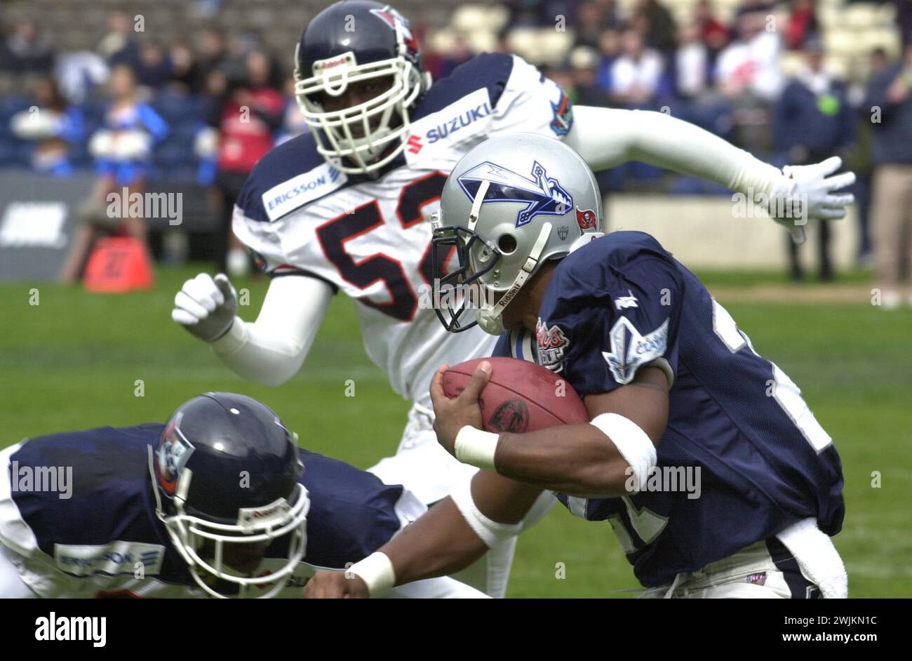 SCOTTISH CLAYMORES V AMSTERDAM ADMIRALS, MURRAYFIELD, 16/4/00 ...