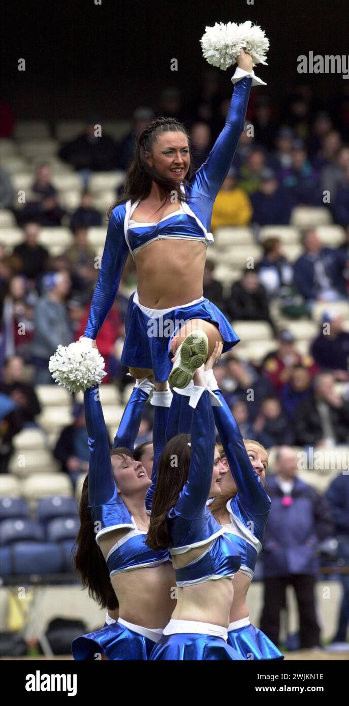 SCOTTISH CLAYMORES V AMSTERDAM ADMIRALS, MURRAYFIELD, 16/4/00 ...