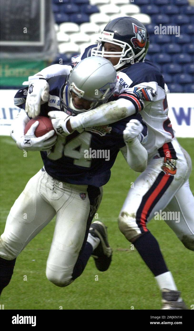 SCOTTISH CLAYMORES V AMSTERDAM ADMIRALS, MURRAYFIELD, 16/4/00 ...