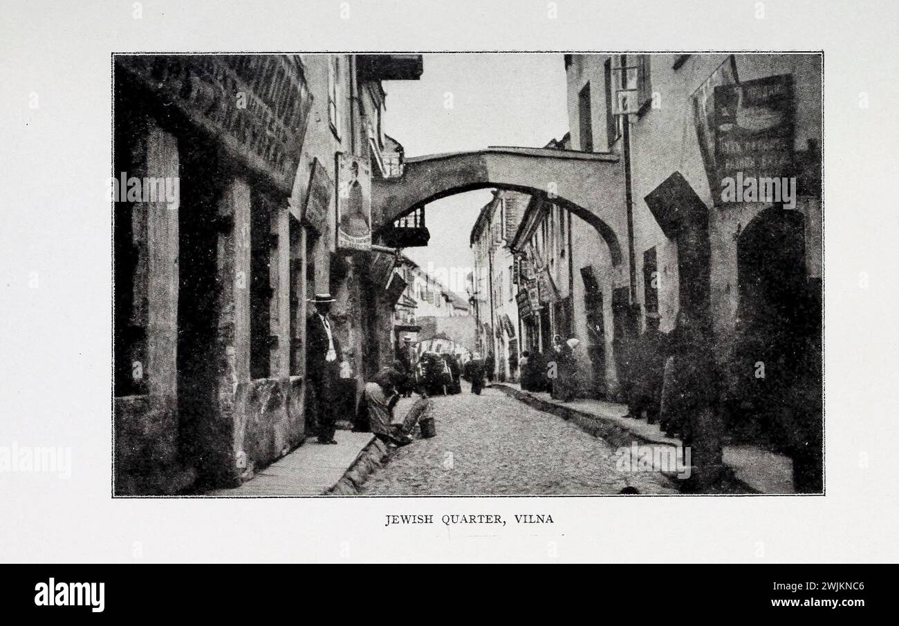 Jewish Quarter, Vilna Vilnius, Lithuania from The Russian empire by ...