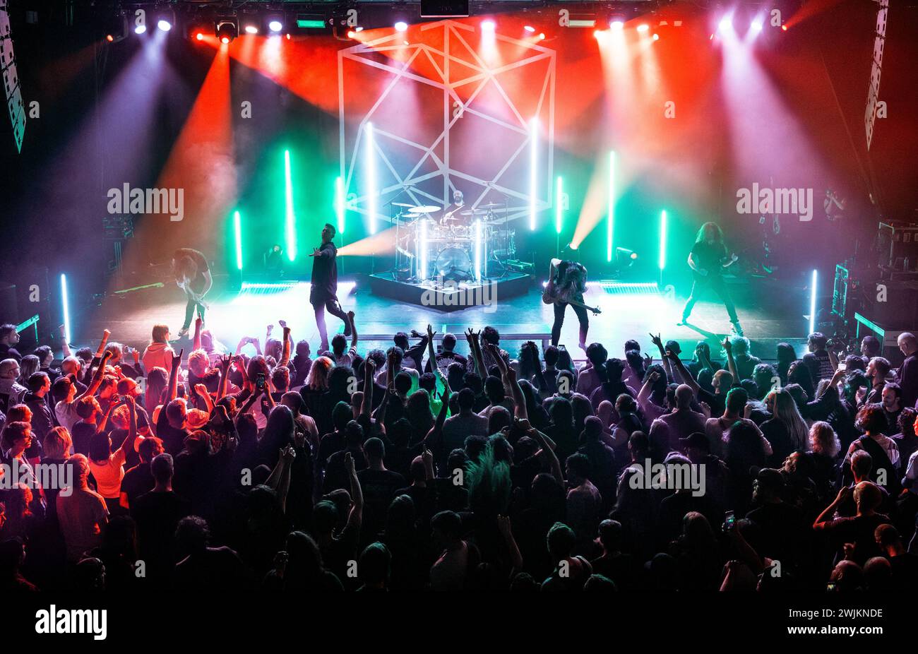 Copenhagen, Denmark. 15th, February 2024. The British progressive metal ...