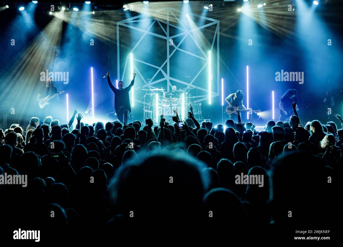 Copenhagen, Denmark. 15th, February 2024. The British progressive metal ...