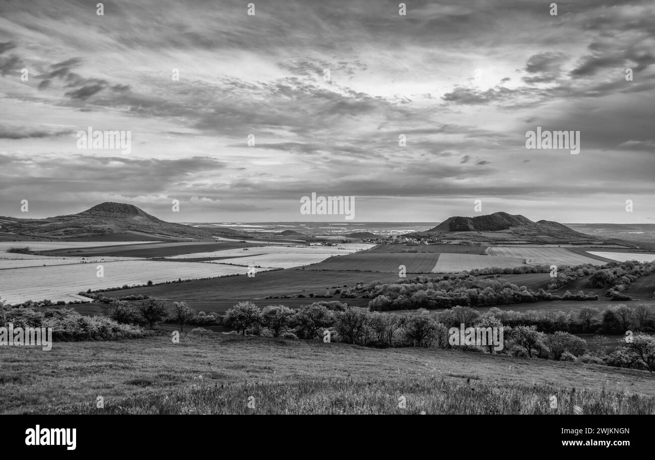 Oblik Hill and Rana Hill. the most famous peaks of the Central B Stock ...