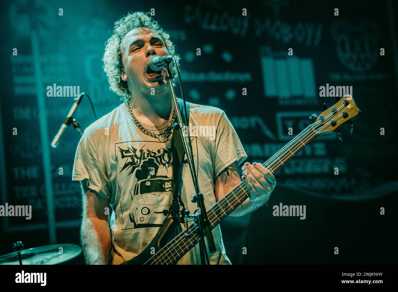 Copenhagen, Denmark. 15th Feb, 2024. The American mathcore band The ...