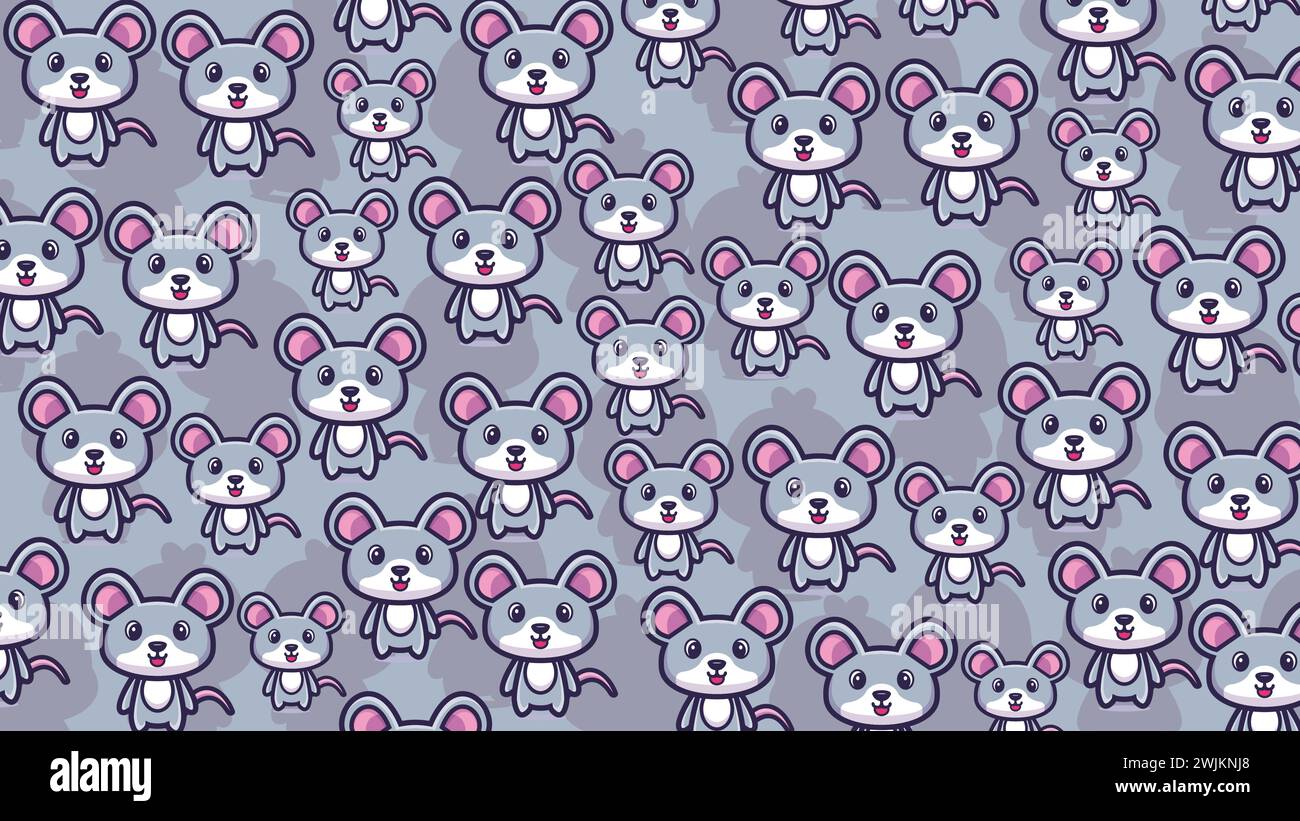 art illustration design concept mascot symbol icon animal of mouse ...