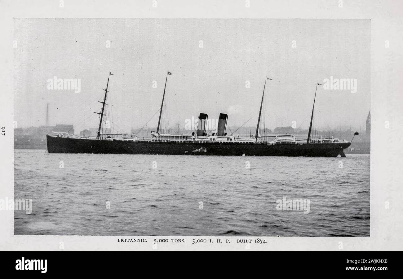 Britannic ship hi-res stock photography and images - Alamy