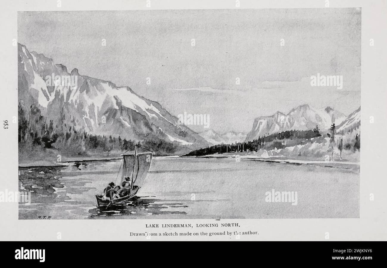 Lindeman Lake (Chilkoot Trail) [here as Lake Linderman] from the ...