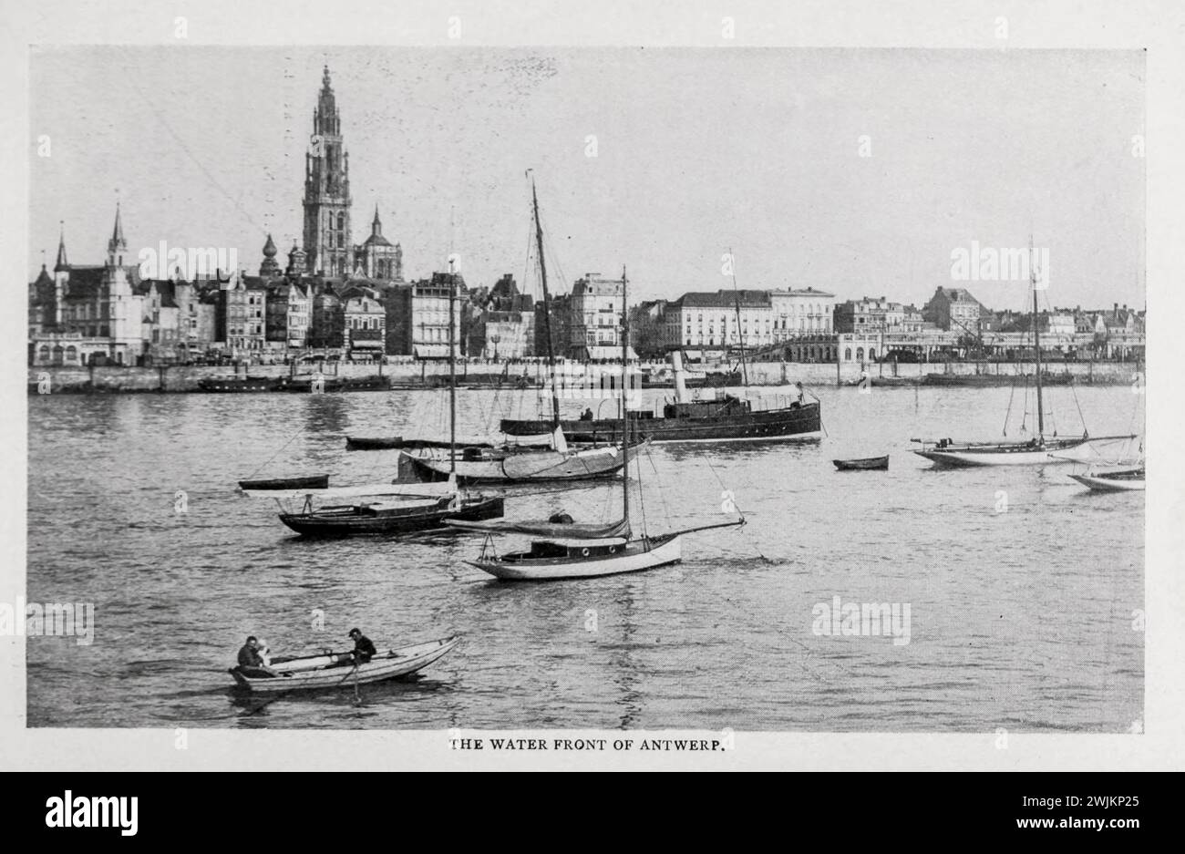 The waterfront at Antwerp, Belgium from the Article MODERN WHARF ...