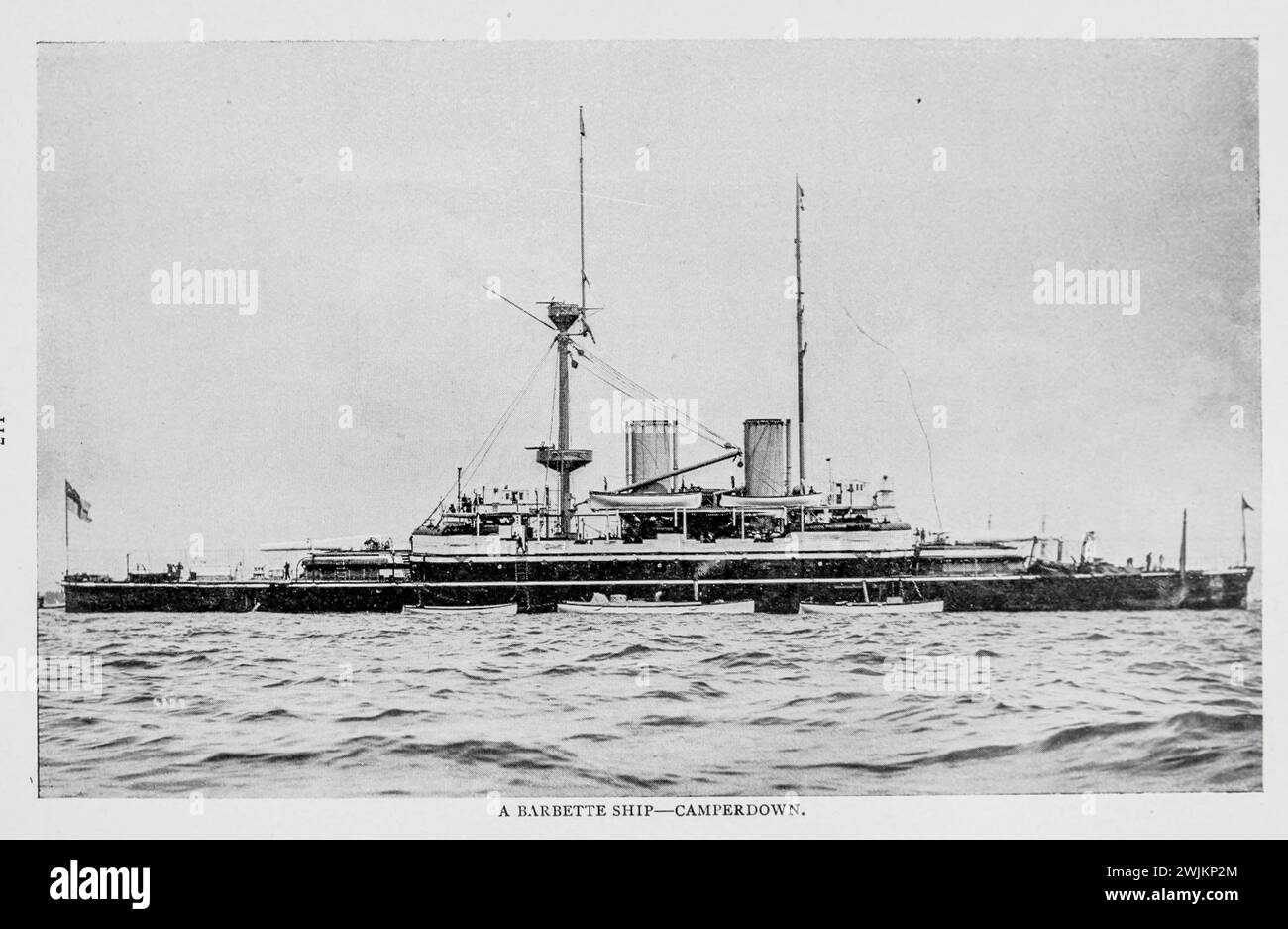 Camperdown A Barbette Ship from the Article ERICSSON'S FIRST MONITOR ...